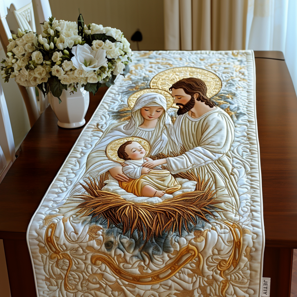 Bethlehem Starlight Quilted Table Runner NCU0NT1424 – USXFLAG